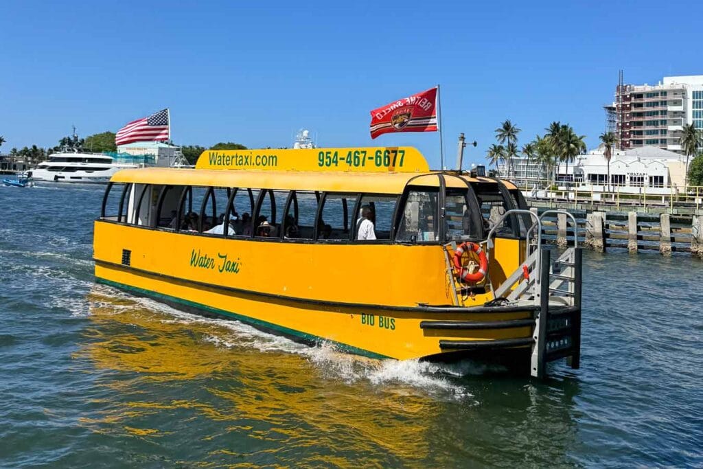 Private Charters – Water Taxi